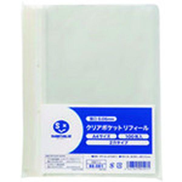 ・とじ穴部分は白テープ入りで丈夫な2穴タイプのリフィールです。・規格：A4タテ型・穴数：2穴・タイプ：A4タテ型・外形寸法：縦301×横230mm・内形寸法：縦298×横214mm・1箱入数：500枚(100枚×5パック)・穴数(個)：2穴...