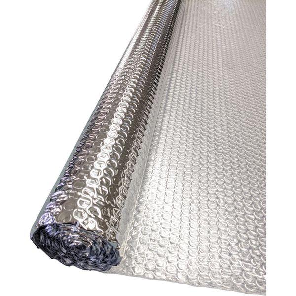 ・高反射断熱アルミ素材・ペットシート・ポリエチレン(プチプチ)の3層で外からの熱や冷気を大幅カットできます。・冬暖かくて、夏涼しい、冷暖房効果がアップします。・ハサミやカッターでお好きなサイズに簡単にカットできます。・窓ガラス・ドアの断熱に...