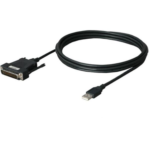 ・三菱CPU⇔PC用RS-422⇔USBコンバータケーブルです・長さ(m)：3・形状：CPU側D-SUB25Pプラグ⇔PC側USB Type-A・全信号光絶縁、外部電源不要です。・通信速度 ： 〜115.2kbps・対応OS ： Windo...