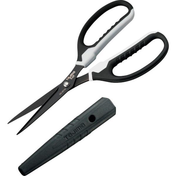 ・幅広テープ(50mm)も1回で綺麗に切れる長刃設計です。・強粘着テープでも糊が付きにくいフッ素コートです。・手袋着用でも滑りにくいラバーグリップ仕様です。・細い線も滑らず切れる根元ギザ刃を装備しています。・テープ類の切断に。・刃長(mm)...