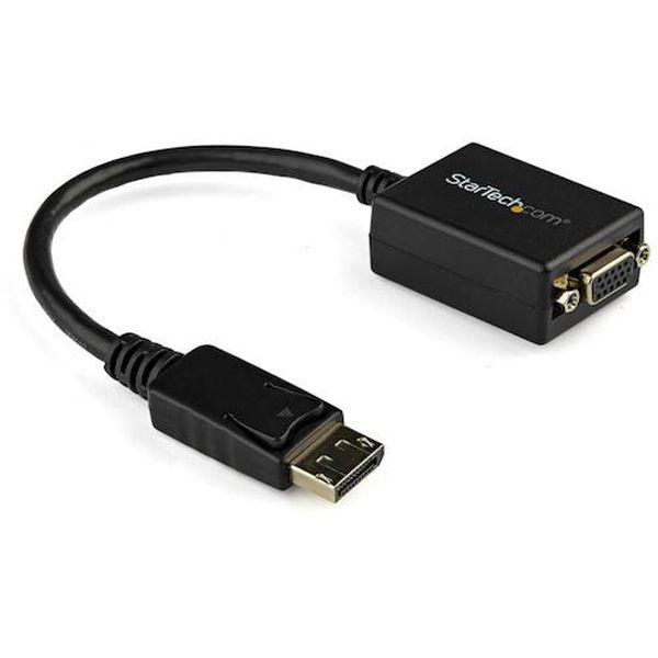 ・VGAモニタをDisplayPort搭載PCに接続します。・EDID &amp; DDCパススルー機能でソースとディスプレイの互換性を確保します。・DP/DP++ソースをサポートをするアクティブビデオアダプターです。・ラッチ付きDPコネク...