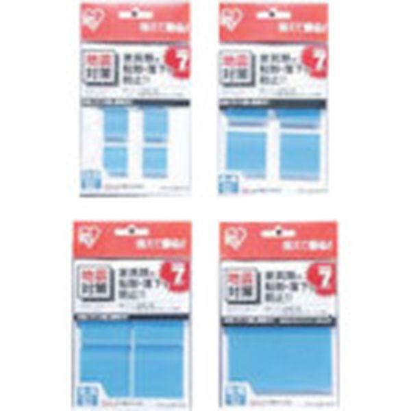 ・優れた粘着性により、大切な家具・置物などの底面に張るだけで転倒・落下を防止する粘着マットです。エネルギー吸収率の高い超粘着・超無反発ゲル素材を使用しています。はきれいにはがせるので接着面を痛めず、水洗いをすることで繰り返し使用できます。・...