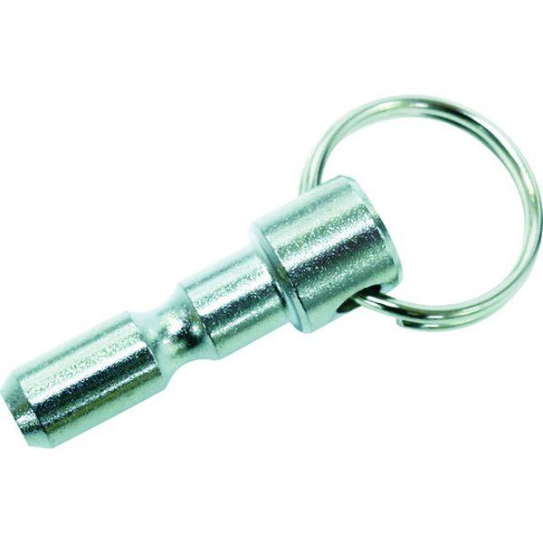 ・六角シャンク以外の鍵や小物を、ソケットホルダーに収納できる様にするアダプターです。・多種多彩な鍵を取り付け紛失、落下を防ぎます。・全長(mm)：42・幅(mm)：10・奥行(mm)：10・色：シルバー・二重リング付・炭素鋼・鉄工ドリルや下...