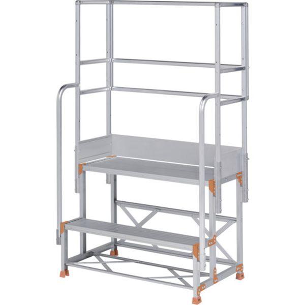 ・手すりの高さを900mm、1100mmどちらの高さでも使用する事ができる兼用手すりです。・作業台からの転落防止用に。・適合機種：FG(N)(C)-2X50、FG(N)(C)-2X60、FG(N)(C)-2X70・タイプ：フルセット手すり・...