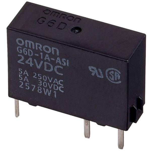 ・小型ながら5A(AC250V、DC30V)開閉が可能です。・高密度実装に対応して床面積を約45％減少(当社形G6B比)しました。(幅6.5mm×長さ17.5mm×高さ12.5mm)・2A(AC250V、DC30V)では30万回開閉可能の高...