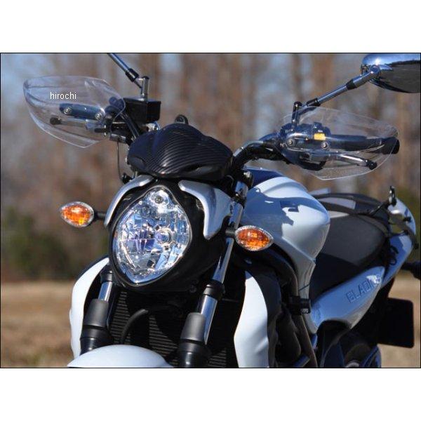 シックデザイン ガイラガントレット クリアGLADIUS650GLADIU400ABS走行風よりライダーの拳や指先を保護するナックルガード。シールド本体はポリカーボネイト製で、色はクリアです。十分な強度をもたせた取付けステーは高い風圧を受け...