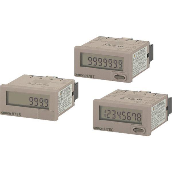 ・見やすさと使いやすさを向上した小型エコノミーカウンタです。・物の数量カウントに。・桁数：8桁・外部接続方式　ねじ締め端子・取りつけ方法 埋込み取りつけ・無電圧入力・入力モード：加算・最高計数速度：30Hz/1kHz(切替)・リセットキー・...