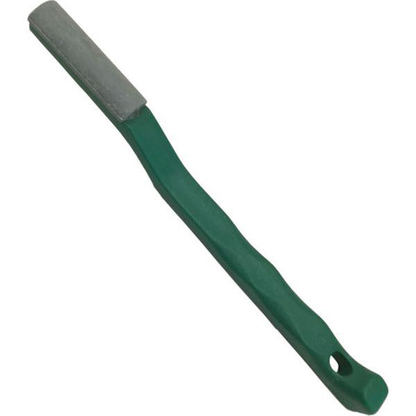 ・C砥粒を接着した、手軽に使えるハンディタイプです。・#180〜#1000までの7種類の粒度をラインナップしました。・粒度によって色分けしてあり、使いやすいです。・ドリル・バイト・カッター・包丁・ハサミ等、焼入鋼の再研磨後の刃先修正(刃止め...