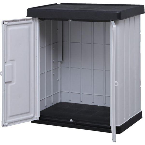 ・狭いスペースでの使用に最適なホームロッカーです。・盗難防止に、市販の南京錠が使えます。(#40mmタイプ)・間口(mm)：750・奥行(mm)：500・高さ(mm)：850・色：ブラック/グレー・床面積(［［M2］］)：0.38・有効内寸...