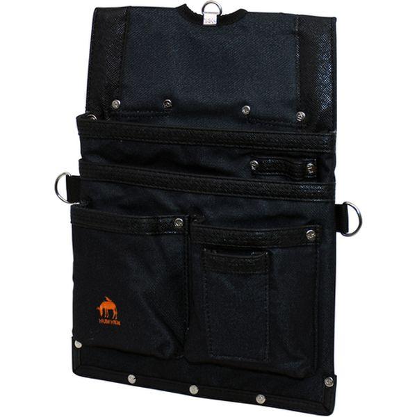 ・摩擦に強く、傷がつきにくい腰袋です。・柔らかく心地よい手触りが特徴の素材です。・カジュアルな素材感でお仕事でもオフタイムでもお使いいただけます。・丈夫さと軽さを両立させたKHこだわりの生地を使用しています。・鳥とロバがモチーフのロゴマーク...