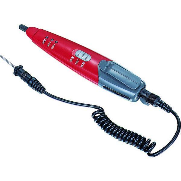 ・用途に合わせた感度切り替えが可能です。・リード線(オプション)により、線間電圧(100、200V)の判別が可能です。・電路が停電しているか否かの判別に。・直流電圧(V)：50〜600・交流電圧(V)：50〜600・電源(V)：ボタン型アル...