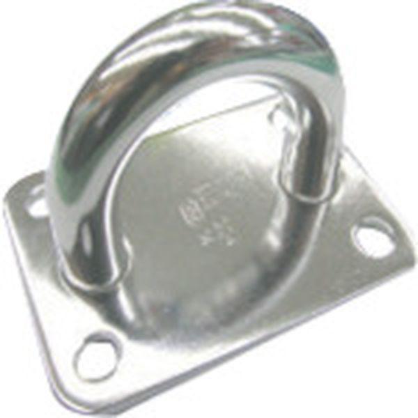 ・4箇所を止めるタイプです。・支柱や壁面等に取り付けます。・使用荷重(kN)：3.92・A1(mm)：60・D(mm)：14・A2(mm)：40・B1(mm)：85・H(mm)：57・W(mm)：40・B2(mm)：65・d(mm)：8・h...