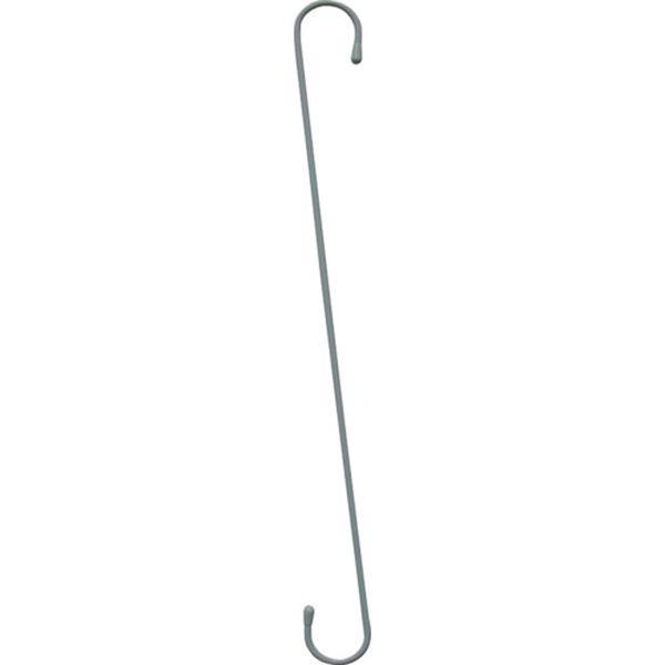 ・被覆線ですのでサビ難く、相手側にキズをつけません。・ベーシックなパーツで安価です。・物の吊り下げ、引っ掛けとして。・色：白・使用荷重(kN)：0.11・D(mm)：5・L(mm)：500・S(mm)：38・全長(mm)：500・参考使用荷...