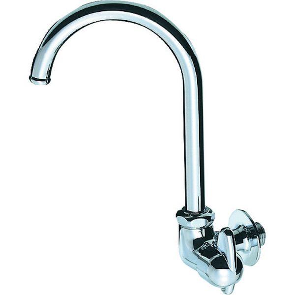 ・ハンドル開閉が90度でできるので操作性に優れています。・ツル首型パイプでシンクが広々使えます。・呼び径(mm)：13(PJ1/2)・奥行(mm)：116・高さ(mm)：197・JIS B2061規格品・パイプ長さ：116mm・青銅・生産国...