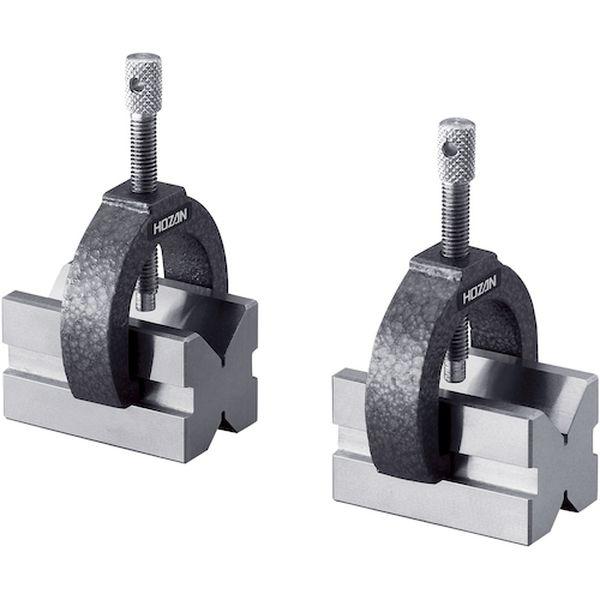 ・パイプや棒材などをクランプでしっかりと保持します。・2個が1組です。・棒材などの加工や検査の際の保持具。・適合サイズ(mm)：φ3〜20・Vブロック本体外径寸法 間口×奥行×高さ(mm)：30×50×30・生産国 日本・JANコード 49...