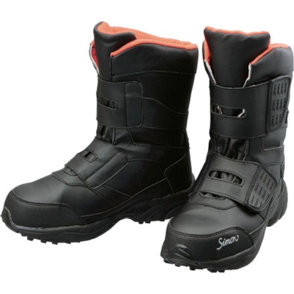 ・暖かさが持続します。・良好なホールド感と着脱容易なマジック式と大きく開放できる履き口部です。・夜間も安心、再起反射材付です。・耐滑性に優れる靴底です。・交通誘導、その他防寒対策軽作業。・色：ブラック・寸法(cm)：26.5・足幅サイズ：E...