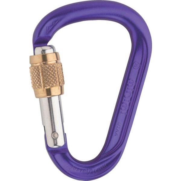 ・登山で使用される非常に頑丈なカラビナです。・土建作業など・色：パープル・幅(mm)：66・長さ(mm)：100・ロック：スクリューロック・高さ(mm)：100・破断強度(kN)：22・EN12275＋EN362規格適合品・7075　アルミ...