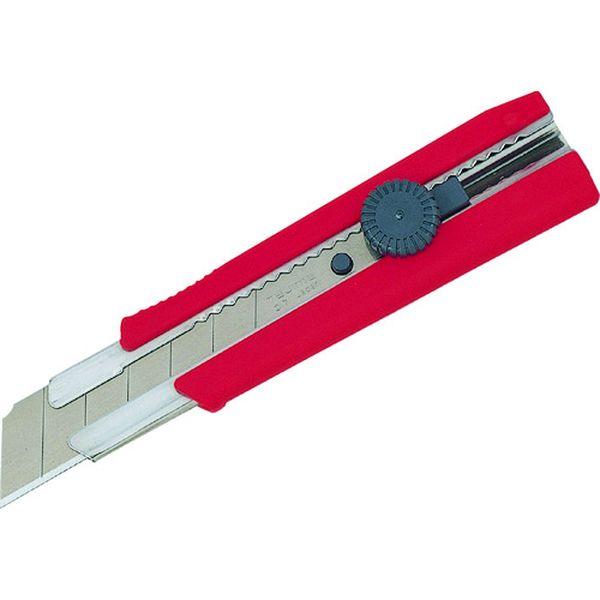 ・強力ネジ式ロックです。・滑りにくいエラストマー樹脂製グリップを採用しています。・特厚ブレードホルダー(1mm厚)を採用しています。・刃が滑り出ないピッチ送り方式を採用しています。・超厚物切断用カッター・全長(mm)：170・刃厚(mm)：...