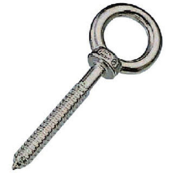 ・直接木製の壁面などにねじ込めます。・木製の壁面・床・柱など。・使用荷重(kN)：1.47・D(mm)：8・L(mm)：24・H(mm)：41・B(mm)：75・E(mm)：10・A(mm)：19・材質：ステンレス(SUS304)・仕上げ：...