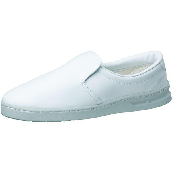 ・靴底から静電気を逃がし、スパークを防止します。・クリーンルームでの作業に。・寸法(cm)：28.0・足幅サイズ：EEE・色：ホワイト・IEC61340-4-3(Environmental Class1-Dissipative)に準拠・色：...