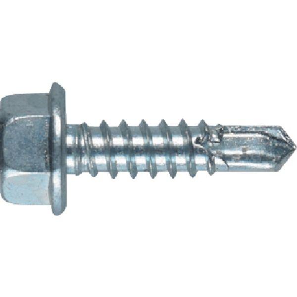 ・ドリル刃の付いた下穴不要の鉄板テクスビスです。・頭部径(mm)：5・首下長(mm)：19・呼び寸法(mm)L：19・呼び寸法(mm)D：5・六角頭・生産国 日本・JANコード 4533430077305・質量 3720g・コード：384-...