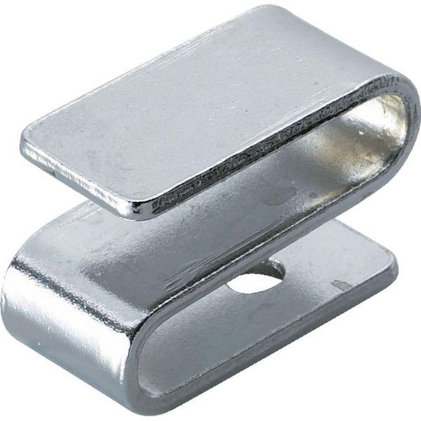 ・棚板と棚板の連結用。・品名：スチール製メッシュラック用連結金具・間口(mm)：15・高さ(mm)：30・奥行(mm)：21・色：シルバー・外形寸法(mm)間口：15・外寸奥行(mm)：21・スチール・表面処理:ニッケルクロム・クロムメッキ...