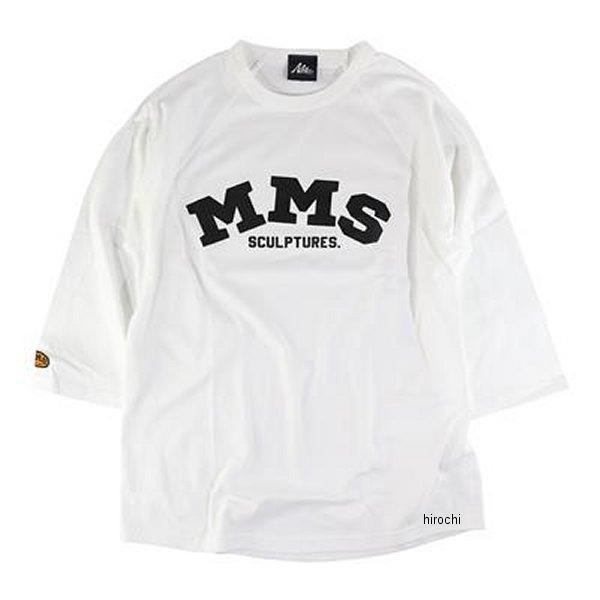 GOODS グッズ MMS RAGLAN! スリークォータースリーブ Lサイズ ホワイトサイズ：Lサイズカラー：ホワイト素材:綿 100%身丈：L/74身幅：L/55桁丈：L/67内容物：本体×1個造形師でありバイカーでもあるM&amp;M...