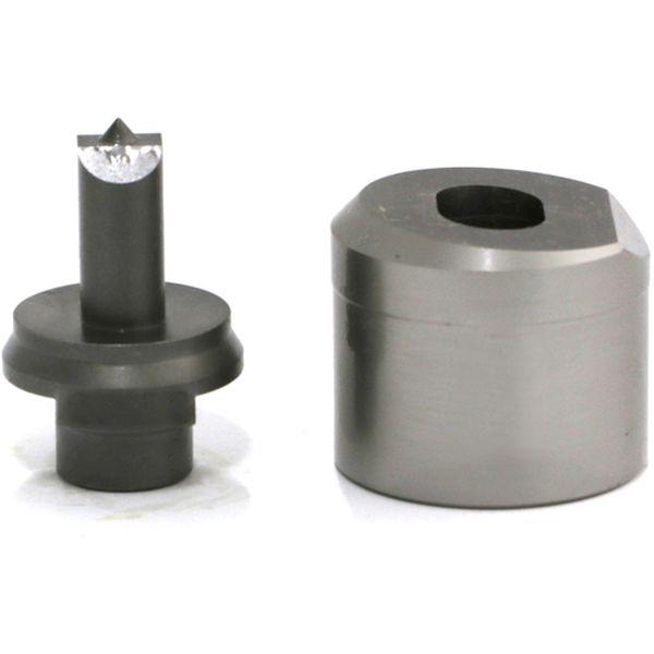 ・複動油圧式パンチャー用ポンチ・ダイスセットです。・イクラ製パンチャー用の替刃セットに。・適合機種：ISK-MP920F、ISK-MP20F/LF、ISK-MP2050F/LF、ISK-BP20F/LF・タイプ：長穴・穴サイズ(mm)：長穴...