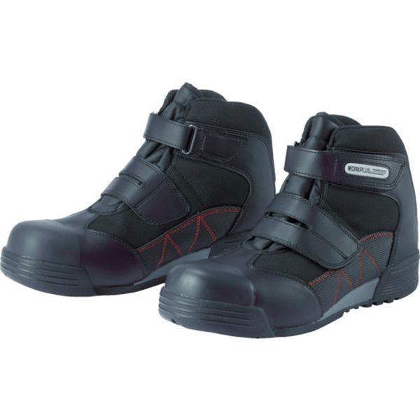 ・軽量でクッション性と耐久性に優れた靴底で、長時間の作業でも疲れにくいです。・雨でも滑りにくい靴底で足元をサポートします。・屈曲性に優れた靴底です。・製造・運輸・建設作業等に。・寸法(cm)：27.5・色：ブラック・足幅サイズ：EEE・規格...