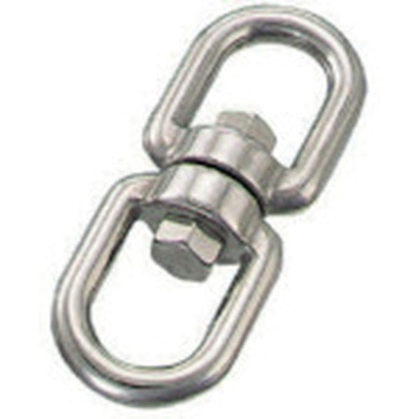 ・回転するのでねじれを取り除きます。・中心部分が回転し、よりとりとして使用。・使用荷重(kN)：6.86・D(mm)：12・L1(mm)：129・L2(mm)：28・A(mm)：12・W1(mm)：49・W2(mm)：25・材質：ステンレス...