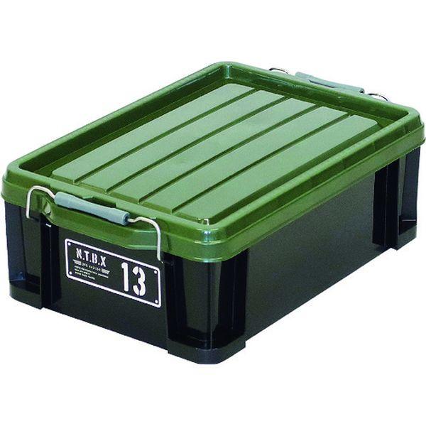 ・スタッキング(積み重ね)でき便利です。(当社品番＃13，＃25)・長さを測れるフタに35cmまでの便利な目盛り付です。・工具類やアウトドア収納に便利なバックル蓋付きコンテナです。・工具や大工道具、アウトドア用品などの収納に。・容量(L)：...