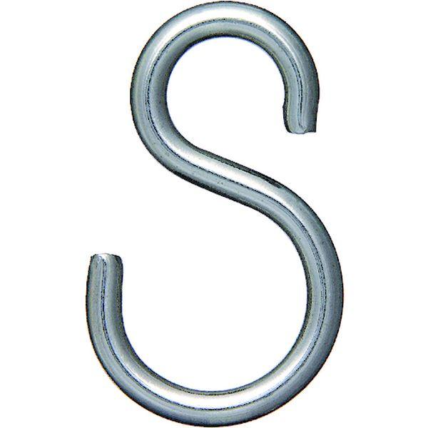 ・ベーシックな形状で安価なS字フックです。・フック内径の大きさが異なるため、用途に応じて使い分けができます。・水回りに最適なステンレス製です。・物の吊り下げ、引っ掛けとして。・色：SSH23・使用荷重(kN)：0.0196・A(mm)：22...
