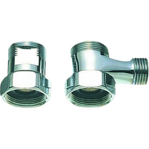 ・壁付混合栓本体と偏心管の間に取り付けて分岐します。・主にTOTO社製サーモ・シングルレバーに適合します。・偏心管側：W28山18・混合栓側：W28山18・青銅・分岐ソケット、ツギタシソケット各1個・生産国 日本・JANコード 497398...