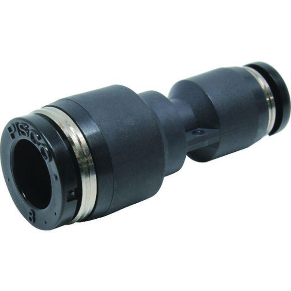 ・機種により取付け後、チューブの取出角度が変えられます。・条件により、水を流すことも可能です。・機種を豊富に取り揃え、あらゆる空気圧配管に対応します。・適合チューブ外径D1(mm)：8・適合チューブ外径D2(mm)：4・使用流体：空気、水(...