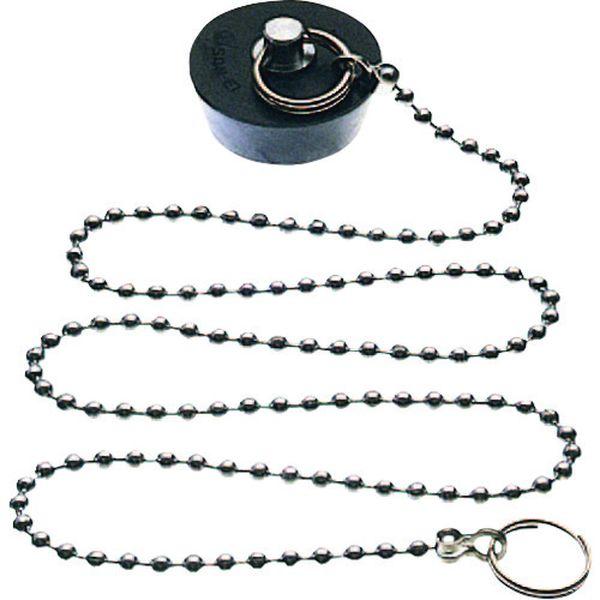 ・長さ67cmのクサリ(4mm玉)が付属しています。・浴槽の排水金具の内側の側面で止水するタイプです。・全長(mm)：35・長さ(mm)：30・鎖玉径(mm)：3.2・黄銅、EPDM・水モレのないよう確実に排水口に押し込んで下さい。・生産国...