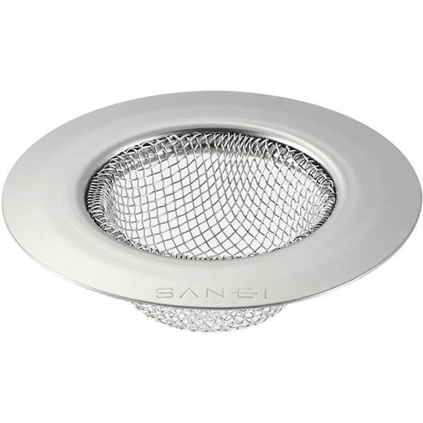 ・45〜55mmの排水口に対応しています。・丈夫で衛生的なステンレス製なので、お手入れも楽々。・目の細かい網でゴミ等をキャッチ。・メッキタイプ・シルバー調なのでシンクになじみやすい色あいです。・ツバ広タイプなので適合範囲が広く、様々な排水口...