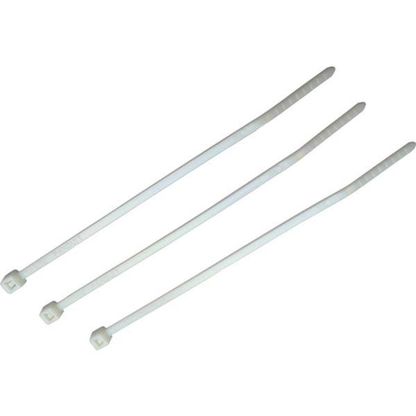 ・幅広く使用できる汎用性の高い標準タイプのナイロン結束バンドです。・色分け、識別に最適です。・ケーブルなどの結束。・色：白・幅(mm)：4.8・長さ(mm)：188・厚さ(mm)：1.3・最大結束径(mm)：48・引張強度(N)：222・最...