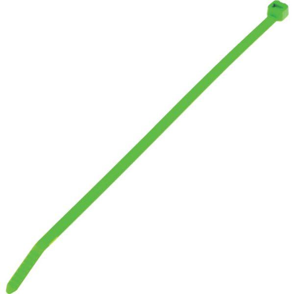 ・幅広く使用できる汎用性の高い標準タイプのナイロン結束バンドです。・色分け、識別に最適です。・ケーブルなどの結束。・色：蛍光緑・幅(mm)：4.8・長さ(mm)：188・厚さ(mm)：1.3・最大結束径(mm)：48・引張強度(N)：222...