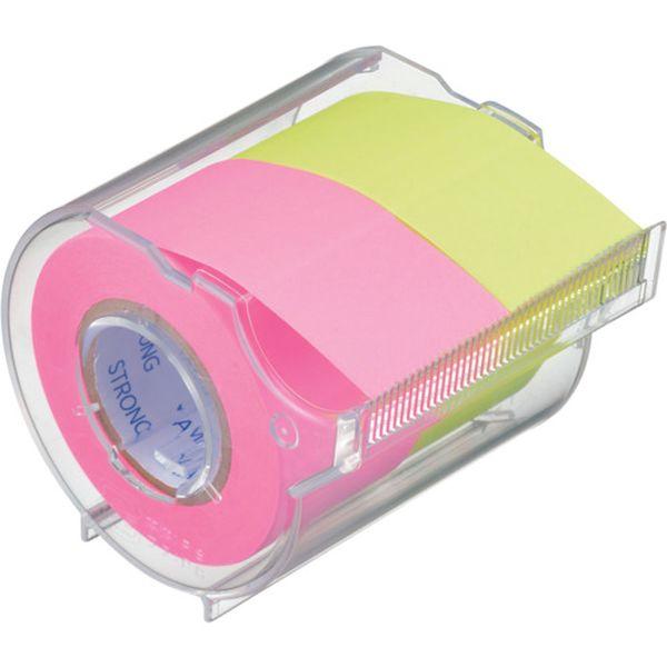 ・お好きな長さで切れるテープ型全面のりのフセンです。・紙以外の素材にも貼れる強粘着タイプです(粗面は貼れません)。・好きな長さに簡単にカットができます。・フセンの裏は全面のり付です。・伝言や覚書きに。・ファイルのメモラベルに。・書類やファイ...