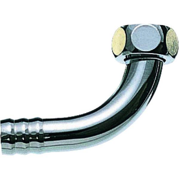 ・つないだホースが折れ曲がらないようL字型になっています。・屋外用水栓のホース接続部用。・品名：L型ユニオンナット(ホース用)・幅(mm)：57・高さ(mm)：32・色：シルバー・呼び径(mm)：13・外径(mm)：16・取り付けねじサイズ...