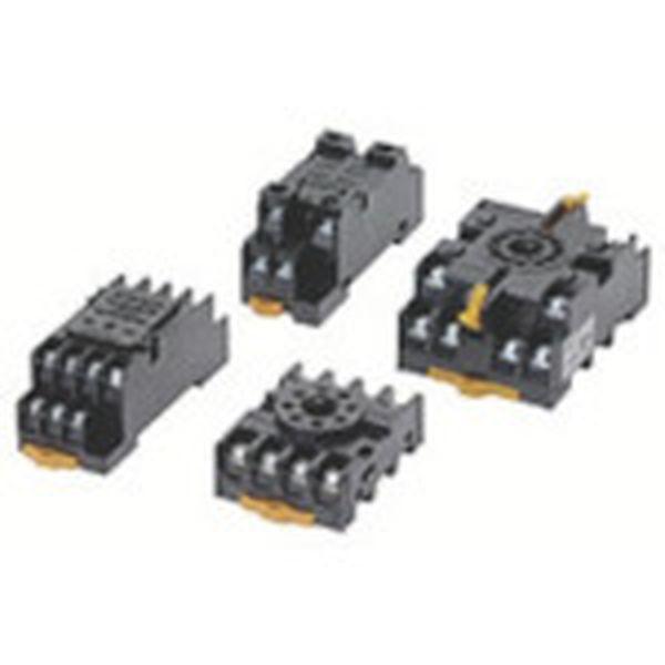 ・角型ソケットです。・LY2用ソケット。・28.5×78.5×30mm・角形ソケット・表面接続・ピン数　8ピン・生産国 日本・JANコード 4536853724573・質量 47g・コード：850-0348 ・品目：PTF08AFORLYP...