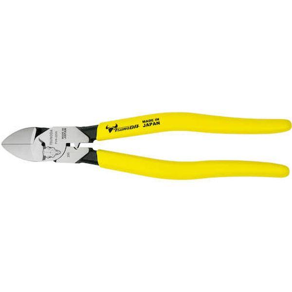 ・長い薄刃と偏心でVVF2.6×3心線も軽く切れる！・ケーブルを軽く切れる薄刃・電気工事で使用するケーブルや線材の切断、端子の簡易圧着に。・全長(mm)：220・刃表面形状：ラウンド刃・切断能力(mm)軟鉄線：φ3.2・切断能力(mm)軟銅...