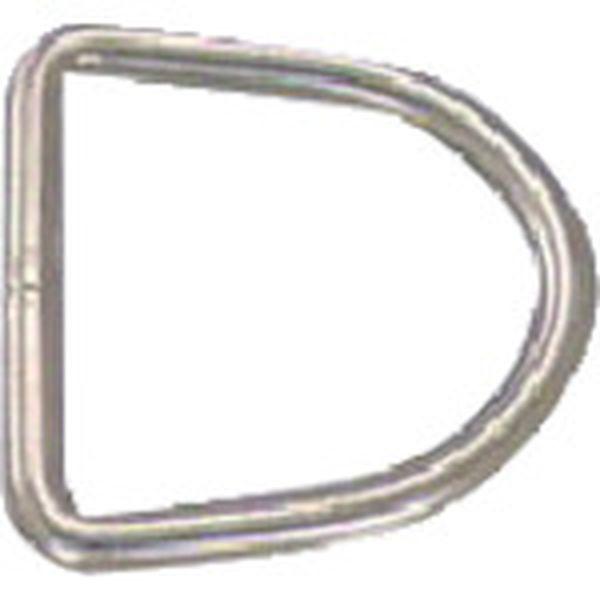 ・溶接付です。・かばんや衣類等の金具として。・使用荷重(kN)：0.59・D(mm)：5・A(mm)：25・B(mm)：22・材質：ステンレス(SUS304)・仕上げ：バレル研磨仕上げ・生産国 中国・JANコード 4982970001385...