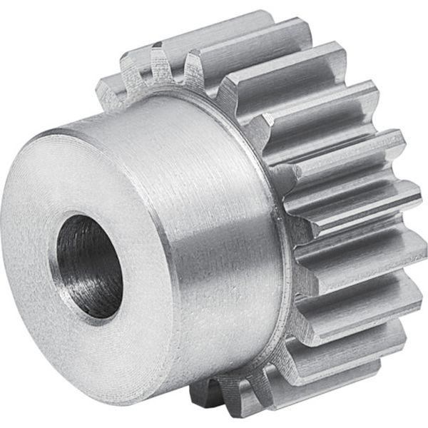 ・追加工がしやすい平歯車です。・品番末尾Hは、歯部高周波焼入済です。・一般産業機械、医療機器、食品機械に使用。・モジュール：2・歯数：50・形状：B1・基準円直径(mm)：φ100・歯幅(mm)：20・穴径(mm)：φ12・歯先円直径：φ1...