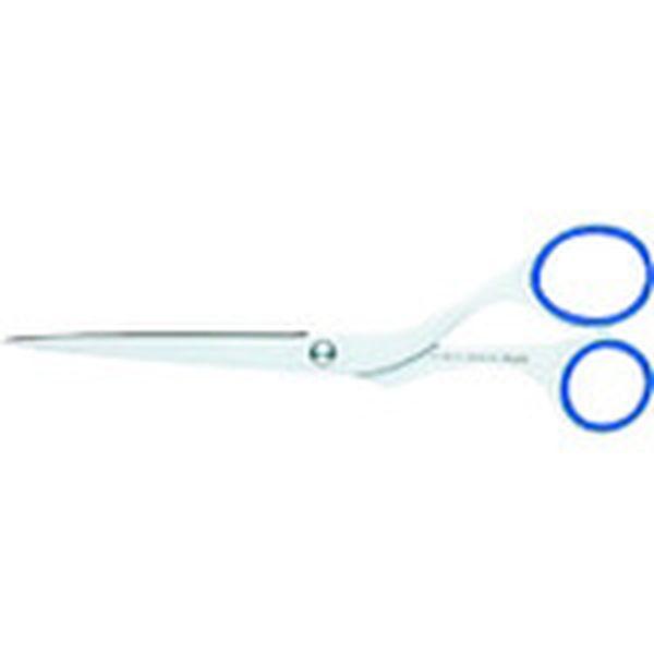 ・ロングセラーのハサミです。・左右非対称リングです。・刃長(mm)：85・全長(mm)：185・刃：ハイカーボンステンレス・リング部：TPE・生産国 日本・JANコード 4977564045265・質量 0.060kg・コード：197-26...