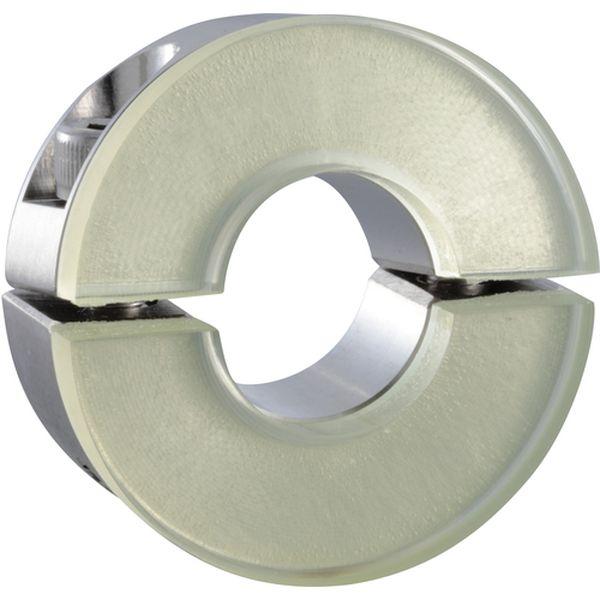 ・簡単に脱着可能なスタンダードセパレートカラーです。・面で締め付けるため締結力が強く、シャフトに傷が付きにくいタイプです。・ダンパー付のため、衝突などによる衝撃音を緩和します。・ステンレスボルトは焼け付き現象を防止するテフロン系コーティング...