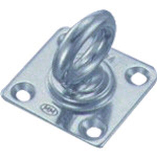 ・アイの部分が回転するので連結した時にからみません。・壁面・床面・柱等に設置し、チェーン・ワイヤ・ロープの端末金具として使用。・使用荷重(kN)：0.29・A1(mm)：50・D(mm)：8・A2(mm)：34・B1(mm)：50・H(mm...