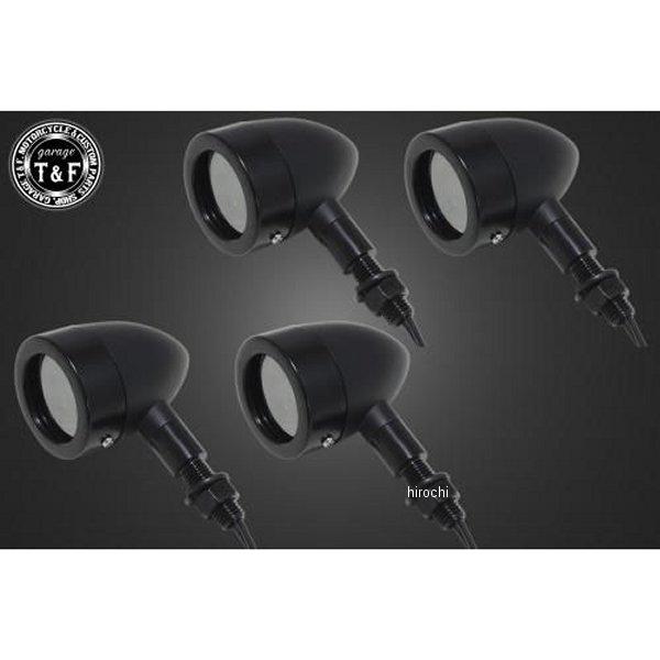 ガレージT＆F ミラーウィンカー 黒 ベゼル 黒 キット本体：アルミ製 ブラック仕上げベゼル部：アルミ製 ブラック仕上げ・ミラーレンズ(ガラス製)仕様外径：約44mm全長：約62mm取り付けネジ径：10mm-1.25ピッチ点灯部分直径：約3...