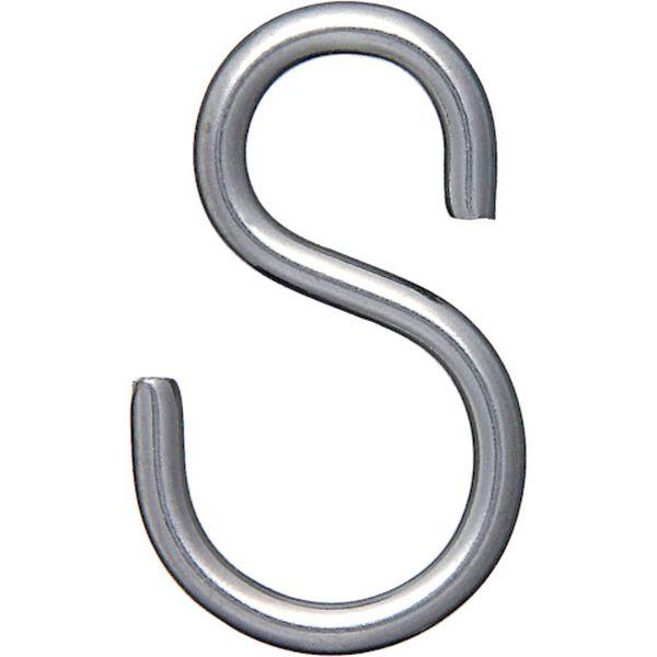 ・国産の材料を使用した、ベーシックなS字フックです。・水回りに最適なステンレス製です。・フック内径の大きさが異なるため、用途に応じて使い分けができます。・物の吊り下げ、引っ掛けとして。・使用荷重(kN)：0.02・D(mm)：2.3・L(m...