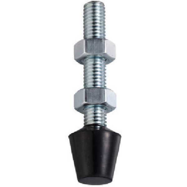 ・トグルクランプ用部品・品名：トグルクランプ用パーツ　ボルト・ナット(ゴムヘッド付)・適合機種：STDBS38F・STDA40F・STDA40S・STDP40F・全長(mm)：51・ねじ寸法(mm)：M6×P1.0・ゴム部寸法先端径(mm)...